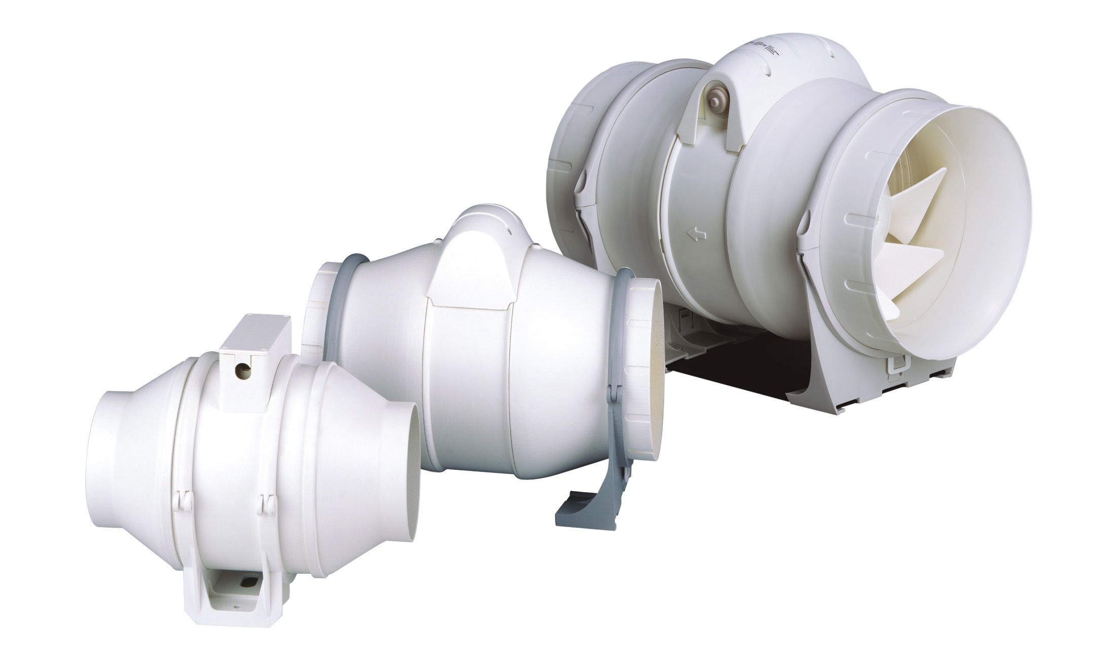 EXTRACTOR DUCT IN-LINE 200/910